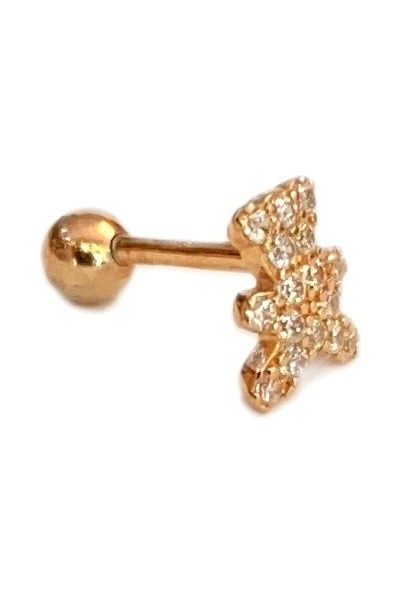 Adore Silver Gümüş Ayıcık Piercing