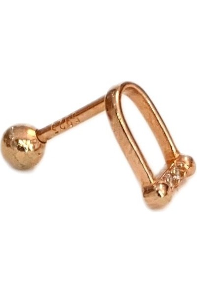 Adore Silver Gümüş Tasarım Piercing