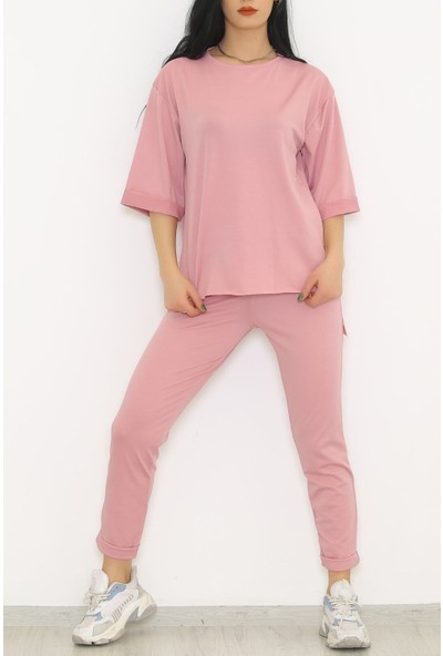 Modadem Duble Kol Takım Pembe - 5949.102. Modadem Duble Kol Takım Pembe - 5949.102.