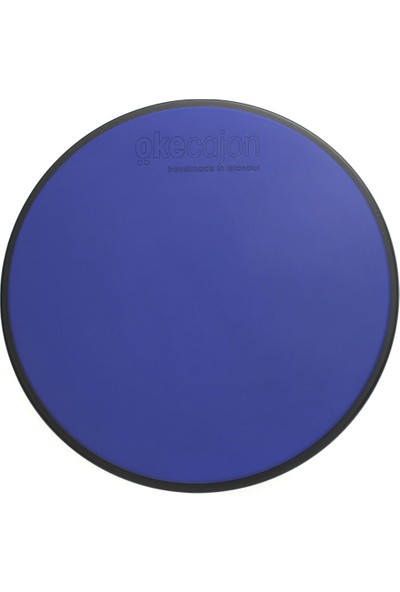 Okecajon Practice Pad, 12 Inç, Tek Taraflı, Kauçuk, Drum Pad, Davul Çalışma Pedi, Bateri Pad