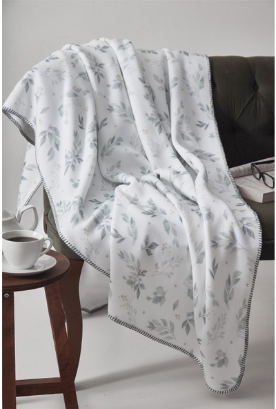 Kirazkids 150 x 200 cm Yeşil Yaprak Baskılı Polar Battaniye Kirazkids 150 x 200 cm Yeşil Yaprak Baskılı Polar Battaniye