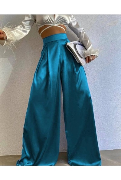 Markano Saten Ispanyol Pantolon