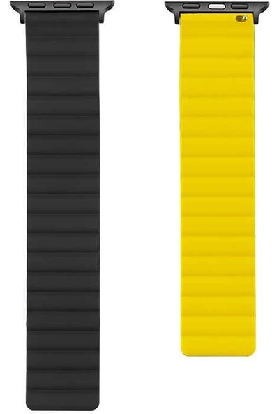 Mupi ​​​apple Watch 38MM Kordon Parçalı Çizgili Tasarım Kırılamalara Dayanıklı