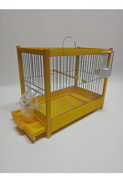 Sakka Ahşap Kuş Kafesi