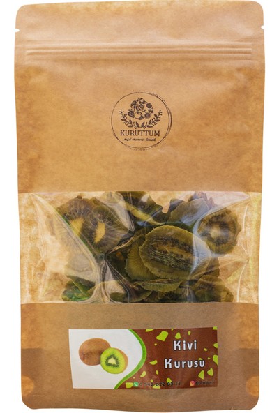 Bahçemden Kuruttum Kurutulmuş Kivi Dilimleri 100 gr