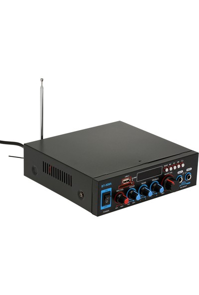 KKmoon 12 V / 220 V Mini Ses Güç Amplifikatörü Bt Dijital - Siyah (Yurt Dışından) KKmoon 12 V / 220 V Mini Ses Güç Amplifikatörü Bt Dijital - Siyah (Yurt Dışından)