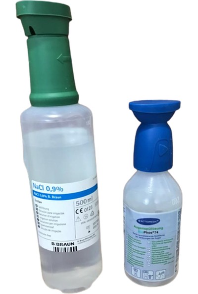 B-BRAUN Semedis- Kimyasal ve Toz Göz Duşu Solüsyonu Set B-BRAUN Semedis- Kimyasal ve Toz Göz Duşu Solüsyonu Set