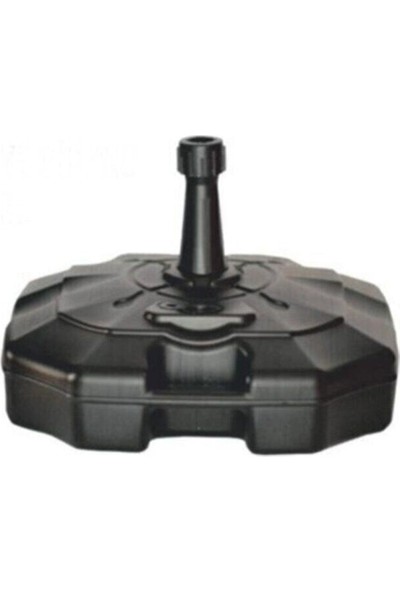 Smartad 22 Lt Siyah Yelken Bayrak ve Plaj Şemsiyesi Bidonu