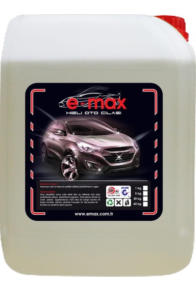 Emax 5lt Hızlı Islak Cila Emax 5lt Hızlı Islak Cila