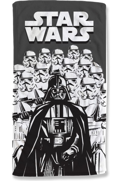 Taç Lisanslı Star Wars Classical Plaj Havlusu Taç Lisanslı Star Wars Classical Plaj Havlusu