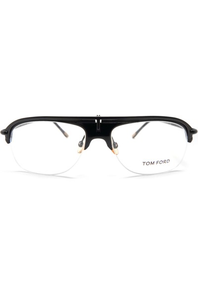 Tom Ford Kadın Optik Gözlük TF5046 B5 54 14 135 Siyah Asetat ve Siyah Metal Made In Italy