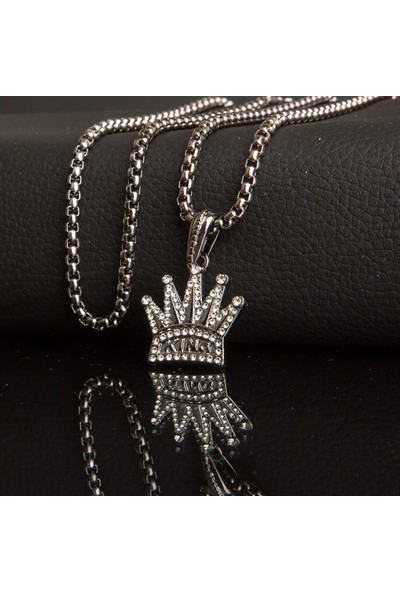 Ubuh Shop Gümüş Kral Tacı Kolye Ubuh Shop Gümüş Kral Tacı Kolye