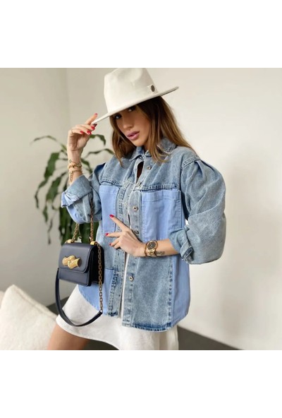 Lacase Kadın Kot Ceket