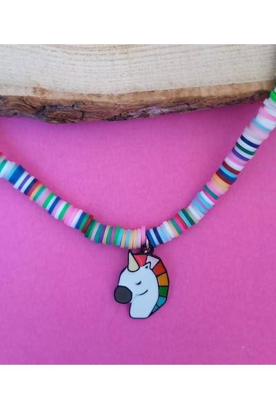 Paytak Moda Unicorn Boncuk Fimo Kolye Renkli Kadın Kolye PYTKFIMOKLYE73 Paytak Moda Unicorn Boncuk Fimo Kolye Renkli Kadın Kolye PYTKFIMOKLYE73