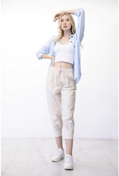 Modaline Paça Pileli Pantolon Modaline Paça Pileli Pantolon