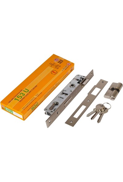 Kale Alm Silindirli Daire Kilidi Nikel 20MM