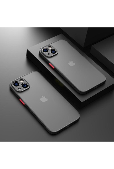 Moodcase iPhone 13 Uyumlu Kamera Korumalı Buzlu Şeffaf Lüx Telefon Kılıfı Moodcase iPhone 13 Uyumlu Kamera Korumalı Buzlu Şeffaf Lüx Telefon Kılıfı