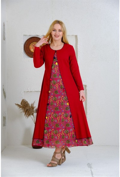 Butik Esra Kandemir Kadın Yazlık Tesettür Otantik Elbise - Butik Esra Kandemir Butik Esra Kandemir Kadın Yazlık Tesettür Otantik Elbise - Butik Esra Kandemir