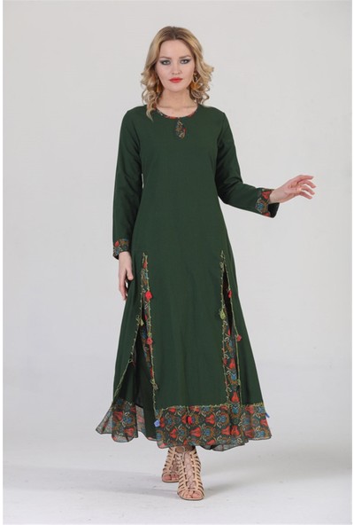 Butik Esra Kandemir Kadın Yazlık Tesettür Otantik Elbise - Butik Esra Kandemir Butik Esra Kandemir Kadın Yazlık Tesettür Otantik Elbise - Butik Esra Kandemir