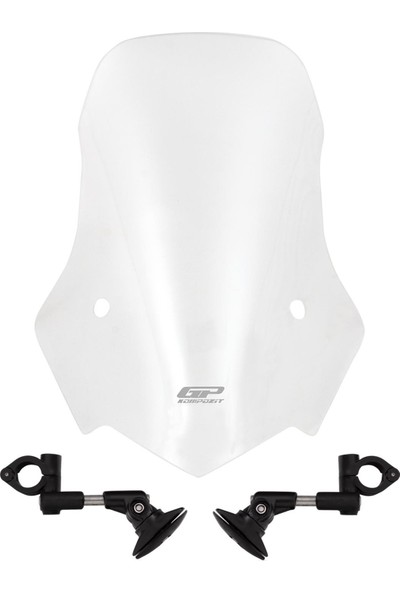 Gp Kompozit Mondial 125 Drift L 2011-2022 Uyumlu Ön Cam Şeffaf 49 cm Gp Kompozit Mondial 125 Drift L 2011-2022 Uyumlu Ön Cam Şeffaf 49 cm