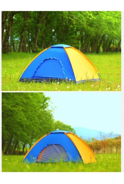 BSSM Kolay Kurulumlu Pratik Kamp Çadırı 8 Kişilik (220X300X170) BSSM Kolay Kurulumlu Pratik Kamp Çadırı 8 Kişilik (220X300X170)