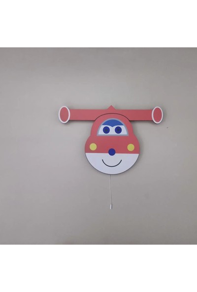 Dora Home Dekoratif Ahşap Sevimli Uçak Gece Lambası Dora Home Dekoratif Ahşap Sevimli Uçak Gece Lambası