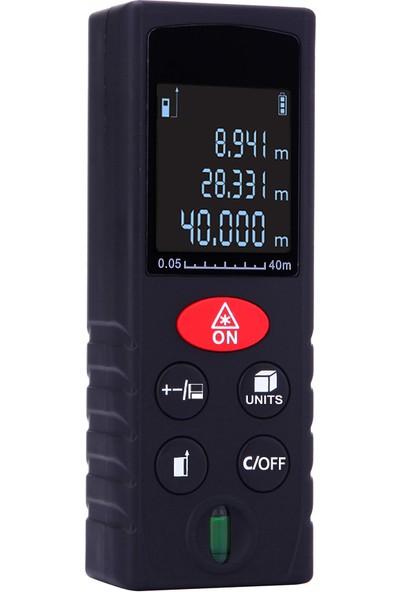 KKmoon 40m / 131FT Mini Elde Taşınabilir Dijital Lazer Mesafe (Yurt Dışından) KKmoon 40m / 131FT Mini Elde Taşınabilir Dijital Lazer Mesafe (Yurt Dışından)