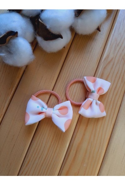 EyER Shoping Puantiyeli Fiyonk Bağlama Tokası Şeftali EyER Shoping Puantiyeli Fiyonk Bağlama Tokası Şeftali