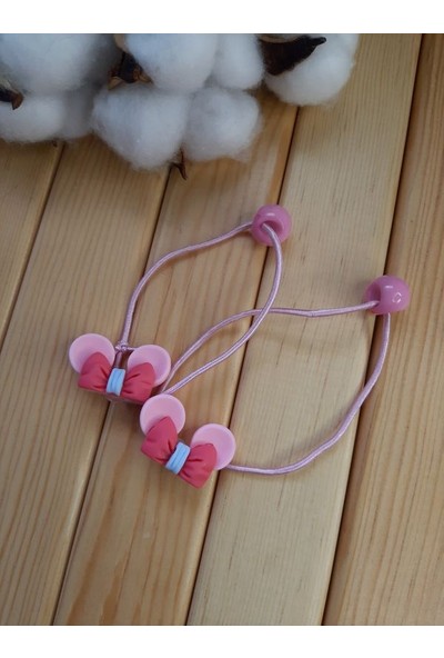 EyER Shoping Fiyonk Figürlü Bağlama Tokası Pudra EyER Shoping Fiyonk Figürlü Bağlama Tokası Pudra