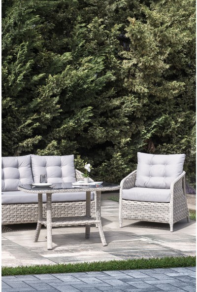 Kelebek Mobilya Talia Rattan Bahçe Oturma Seti Kelebek Mobilya Talia Rattan Bahçe Oturma Seti