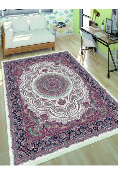 Sihirli Halı Özel Üretim Makinede Yıkanabilir Deri Taban Karışık Renkli Dijital Baskı Salon Halısı