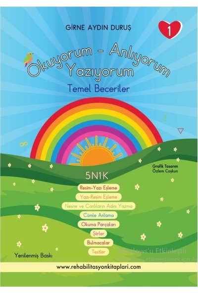 Okuyorum Anlıyorum Yazıyorum 5N1K Temel Beceriler 1