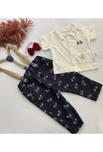 Maxelina 2'li Erkek Çocuk Askılı Takım