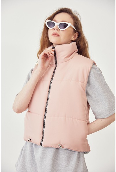 Miostil Çift Taraflı Şişme Yelek-Pudra