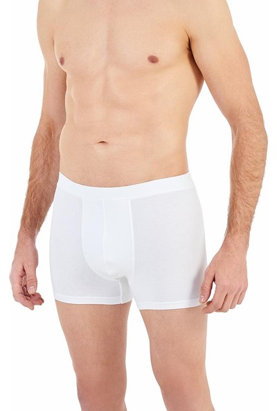 Blackspade Erkek 2'li Boxer 9616 - Beyaz