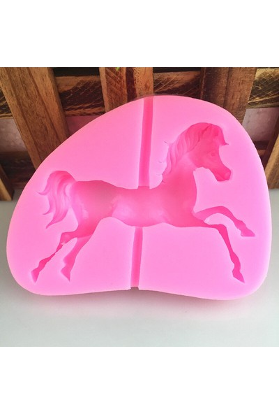 Yeni Carousel Şeklinde Aromaterapi Alçı Kalıp - 2 Adet