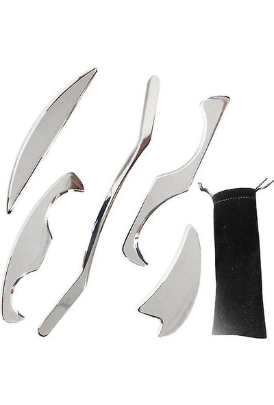 5 Adet / Takım Paslanmaz Çelik Myofascial Serbest Bırakma Bıçak Kas Yumuşak Aracı Masaj Sağlık Fizyoterapi Gevşeme Bakımı Doku Exe L0Y9 5 Adet / Takım Paslanmaz Çelik Myofascial Serbest Bırakma Bıçak Kas Yumuşak Aracı Masaj Sağlık Fizyoterapi Gevşeme Bakımı Doku Exe L0Y9