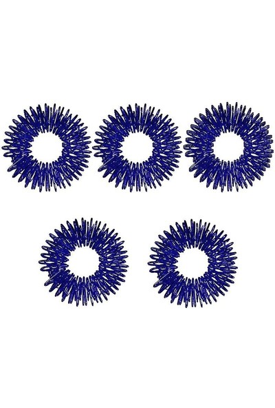 5pcs/lot Parmak Masaj Halkası Akupunktur (Mavi) 5pcs/lot Parmak Masaj Halkası Akupunktur (Mavi)