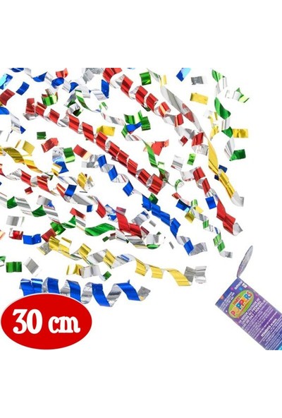 Zavanza Karışık Renkli Konfeti 30 cm Zavanza Karışık Renkli Konfeti 30 cm