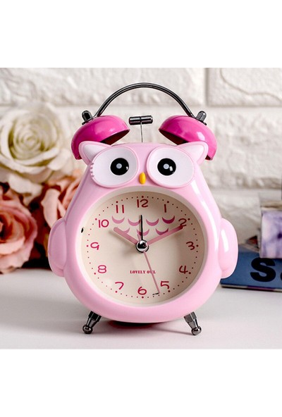 Keyfim Shop Dekoratif Masa Üstü Baykuş Çalar Saat