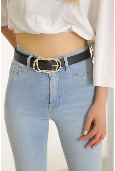 Modaymış Aksesuar Kemer Siyah - 9125.1140. Modaymış Aksesuar Kemer Siyah - 9125.1140.