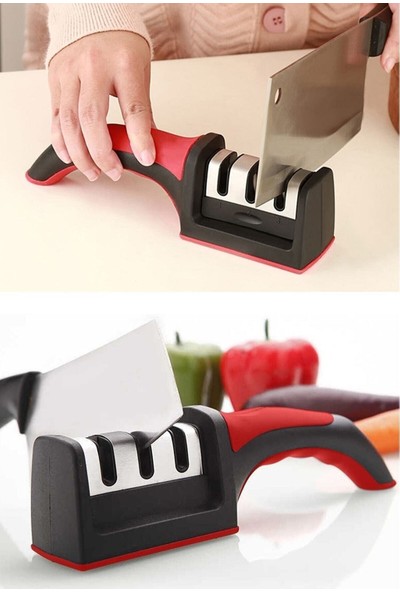 Hansel Profesyonel Bileme Makinesi (3 Açılı/aşamalı)