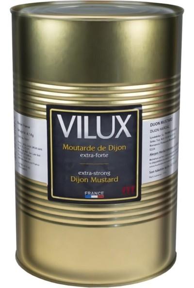Vilux Hardal Dijon Teneke 4 kg Vilux Hardal Dijon Teneke 4 kg