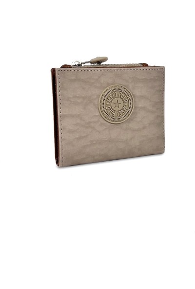 Bayana Bej Küçük Klinkır kadın Cüzdan Bayana Bej Küçük Klinkır kadın Cüzdan