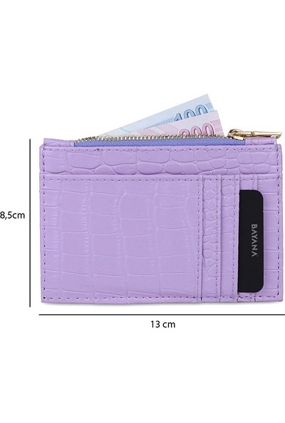 Bayana Lila Kadın Kibar Kartlık