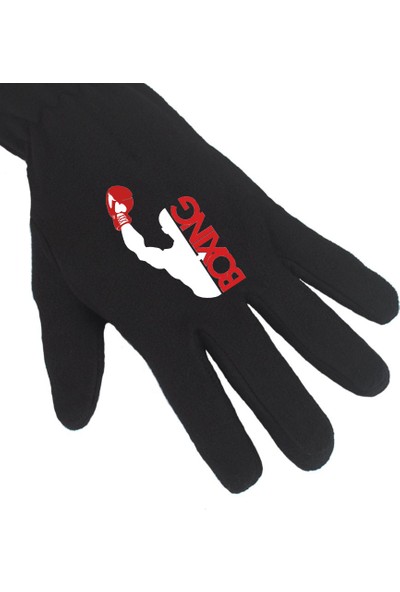 Astak Boks Baskılı Polar Eldiven YTKTRD545