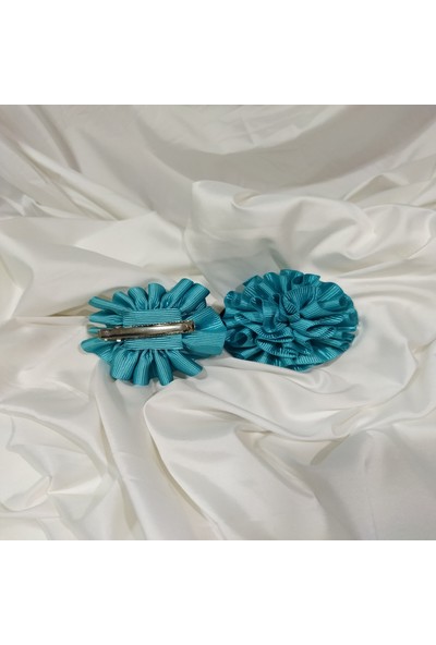 Jen Jewelry Mavi Fırfır Pens Toka 2 Li