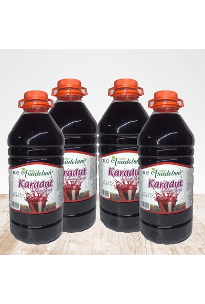 Ada Anadolum Karadut Suyu 3 Litre 4 Adet
