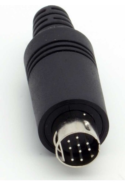 Asian Tech Store 9 Pin Mini Din Erkek Konnektör Asian Tech Store 9 Pin Mini Din Erkek Konnektör