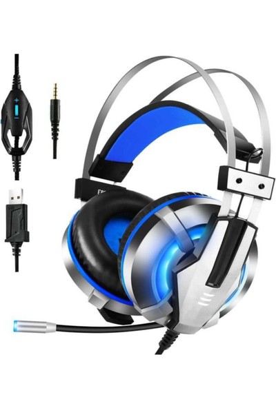 Dolia 3.5mm Kulaklık Her Cihaza Ledli Şık Tasarım Eksa E800 Dolia 3.5mm Kulaklık Her Cihaza Ledli Şık Tasarım Eksa E800